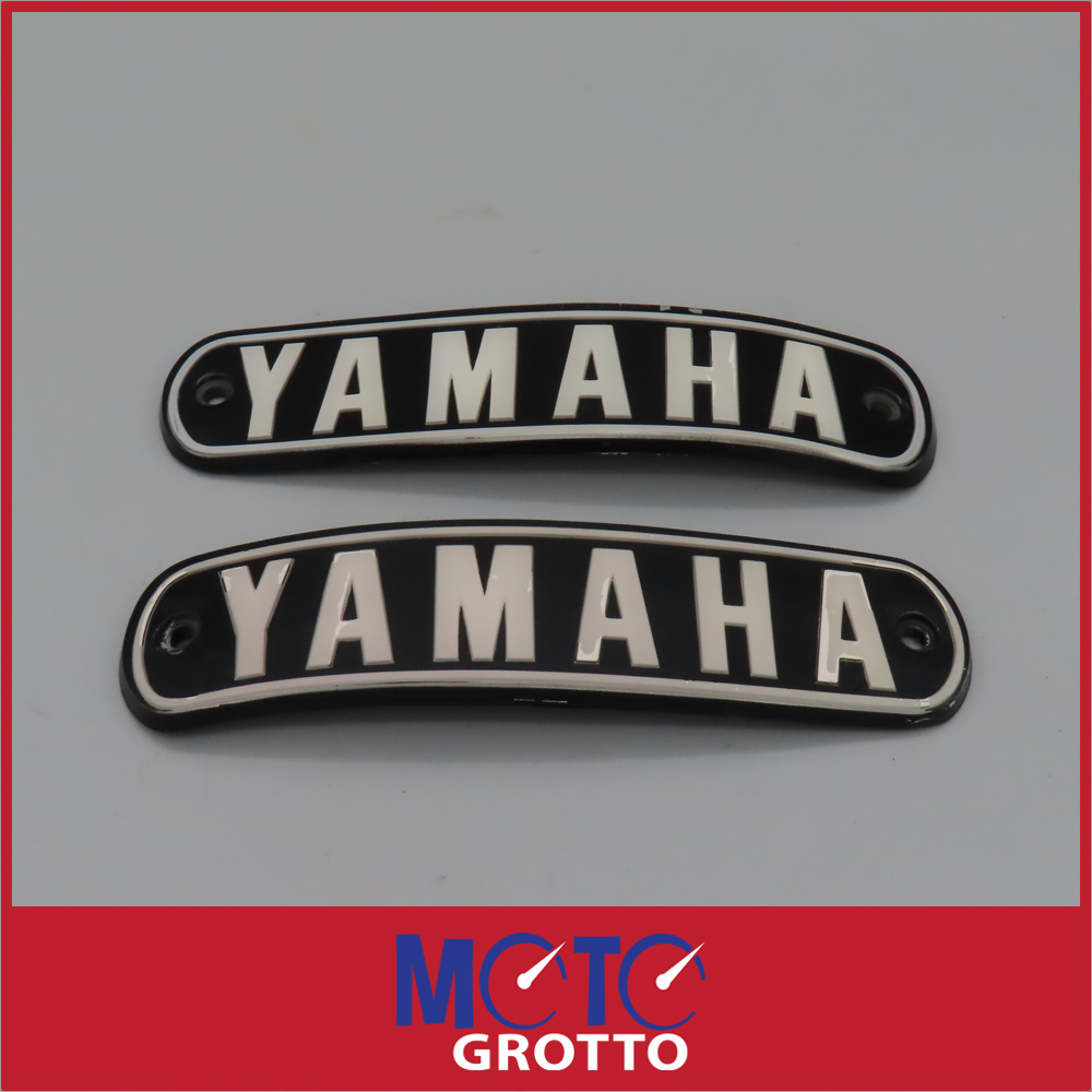 Fuel Tank Emblems for Yamaha R5 (70) , R5B (71) , R5C (72) | Moto Grotto